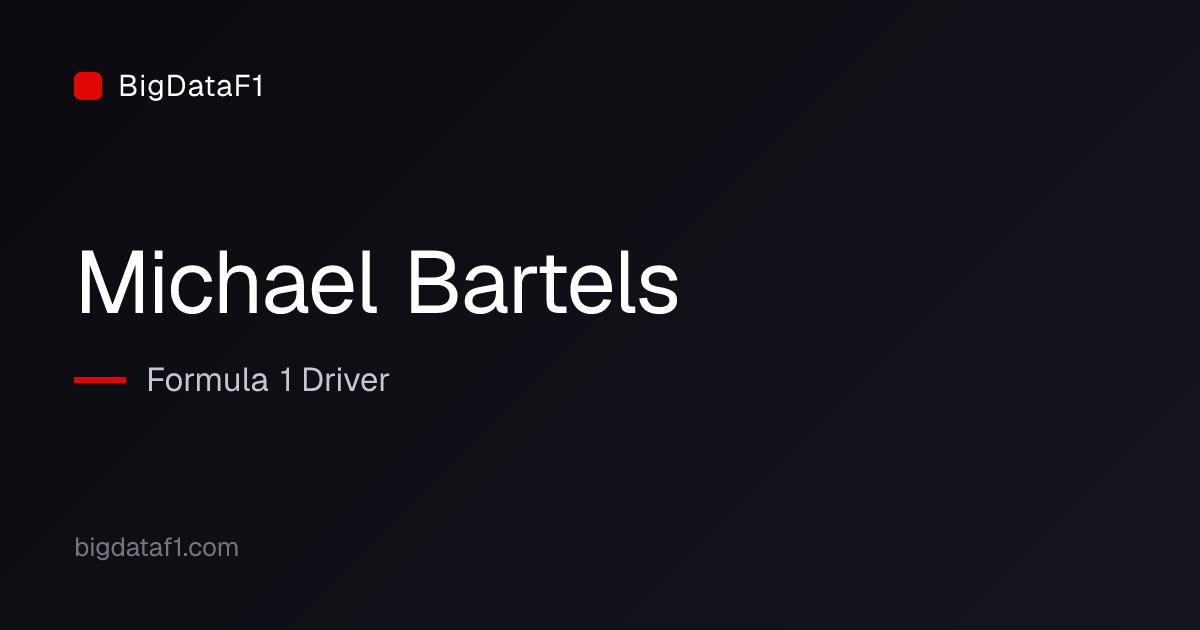 Michael Bartels · BigDataF1